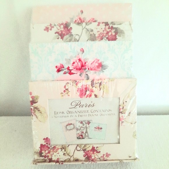 Paula Scaletta | Office | Paris Desk Organizer Notepads Photo Frame ...